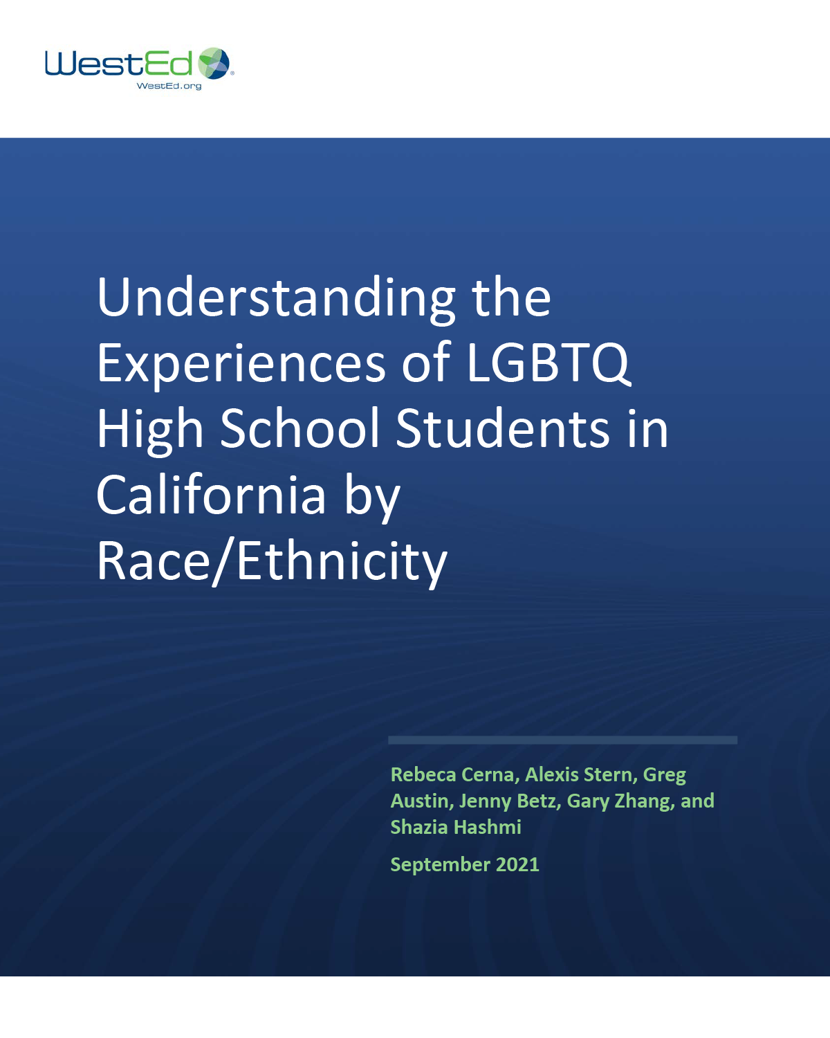 Understanding the Experiences of LGBTQ High School Students in ...