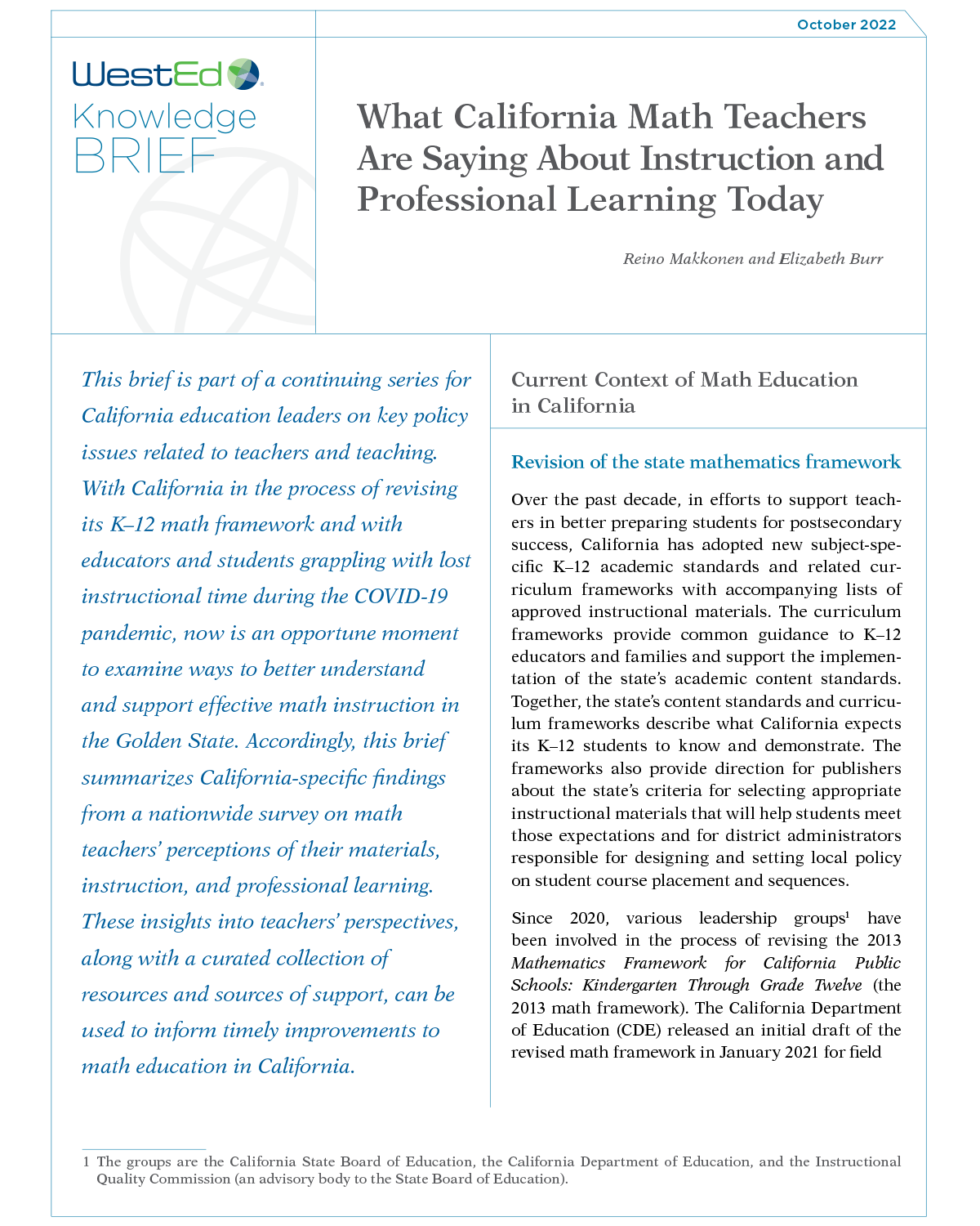 Building Strategic Policymaking Capacity: A CA Analysis for Learning ...