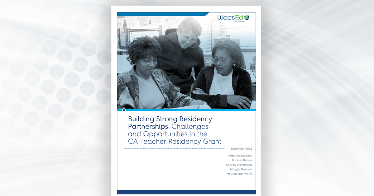 Building Strong Residency Partnerships: Challenges and Opportunities in ...