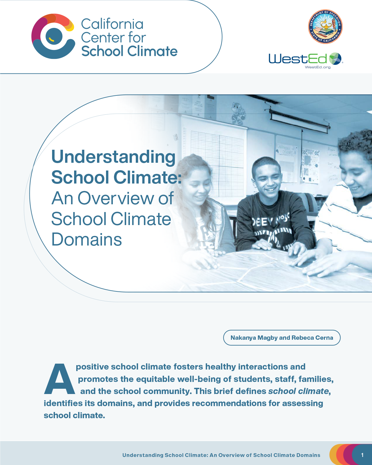 Understanding School Climate: An Overview of School Climate Domains ...