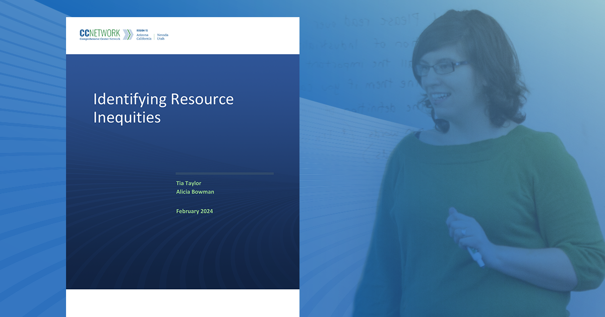 Identifying Resource Inequities – WestEd