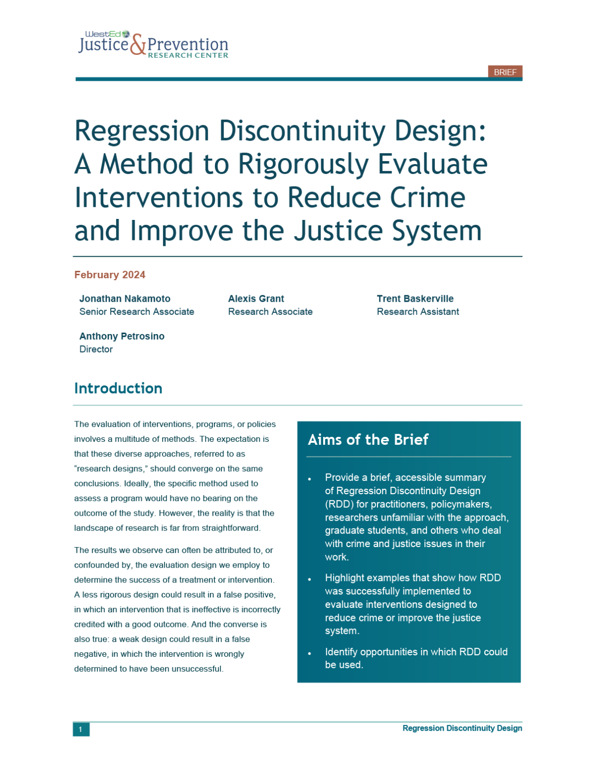 Regression Discontinuity Design: A Method to Rigorously Evaluate ...