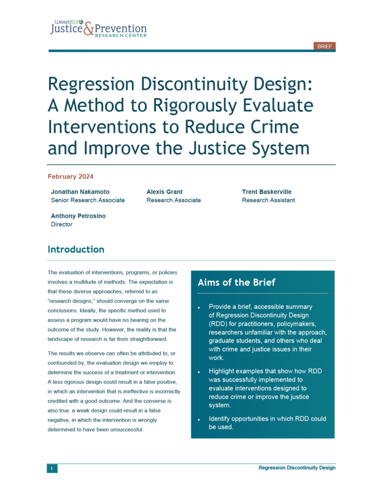 Regression Discontinuity Design: A Method to Rigorously Evaluate ...