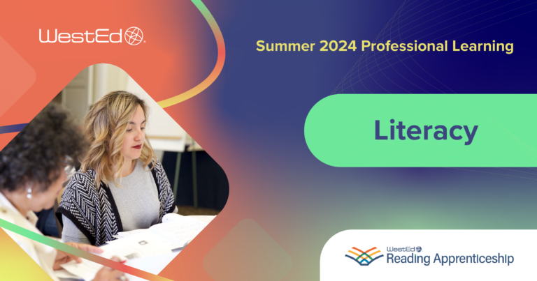 2024 Reading Apprenticeship Essentials I In-Person Summer Institutes ...