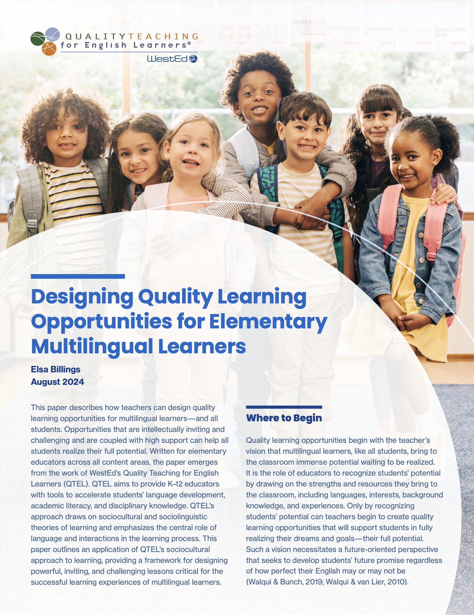 Designing Quality Learning Opportunities for Elementary Multilingual ...