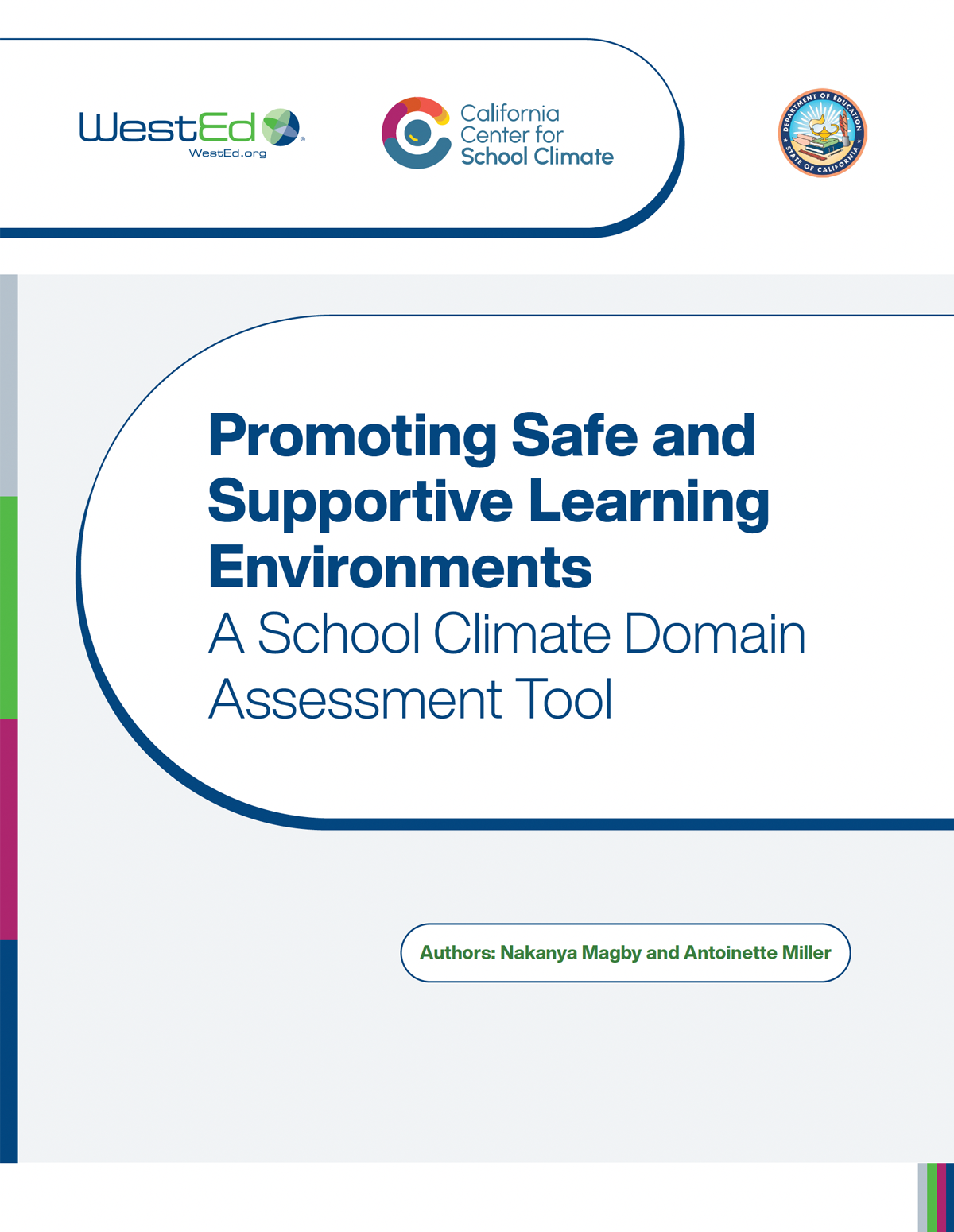Designing Safe and Supportive Physical Classroom Environments: A ... Designing Safe and Supportive Physical Classroom Environments: A ...