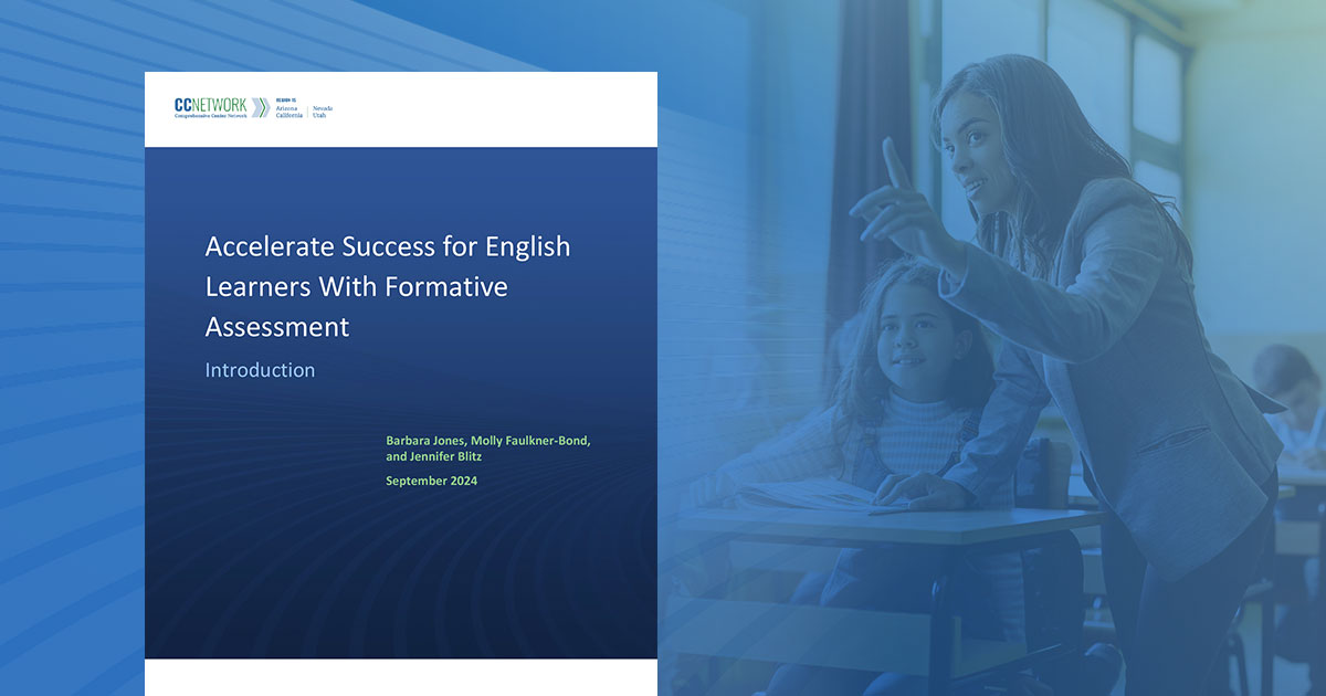 Accelerate Success for English Learners With Formative Assessment ...