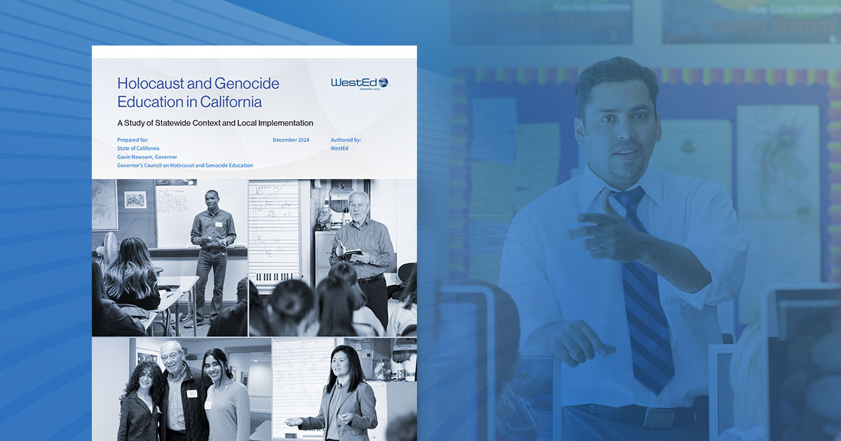 Holocaust and Genocide Education in California – WestEd