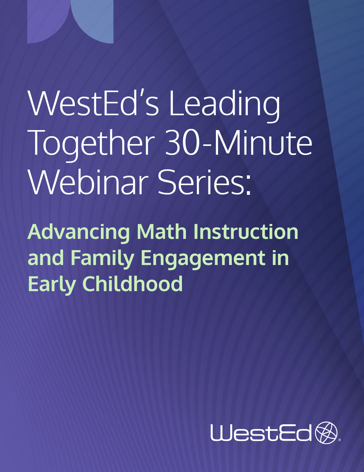Advancing Math Instruction and Family Engagement in Early Childhood ...